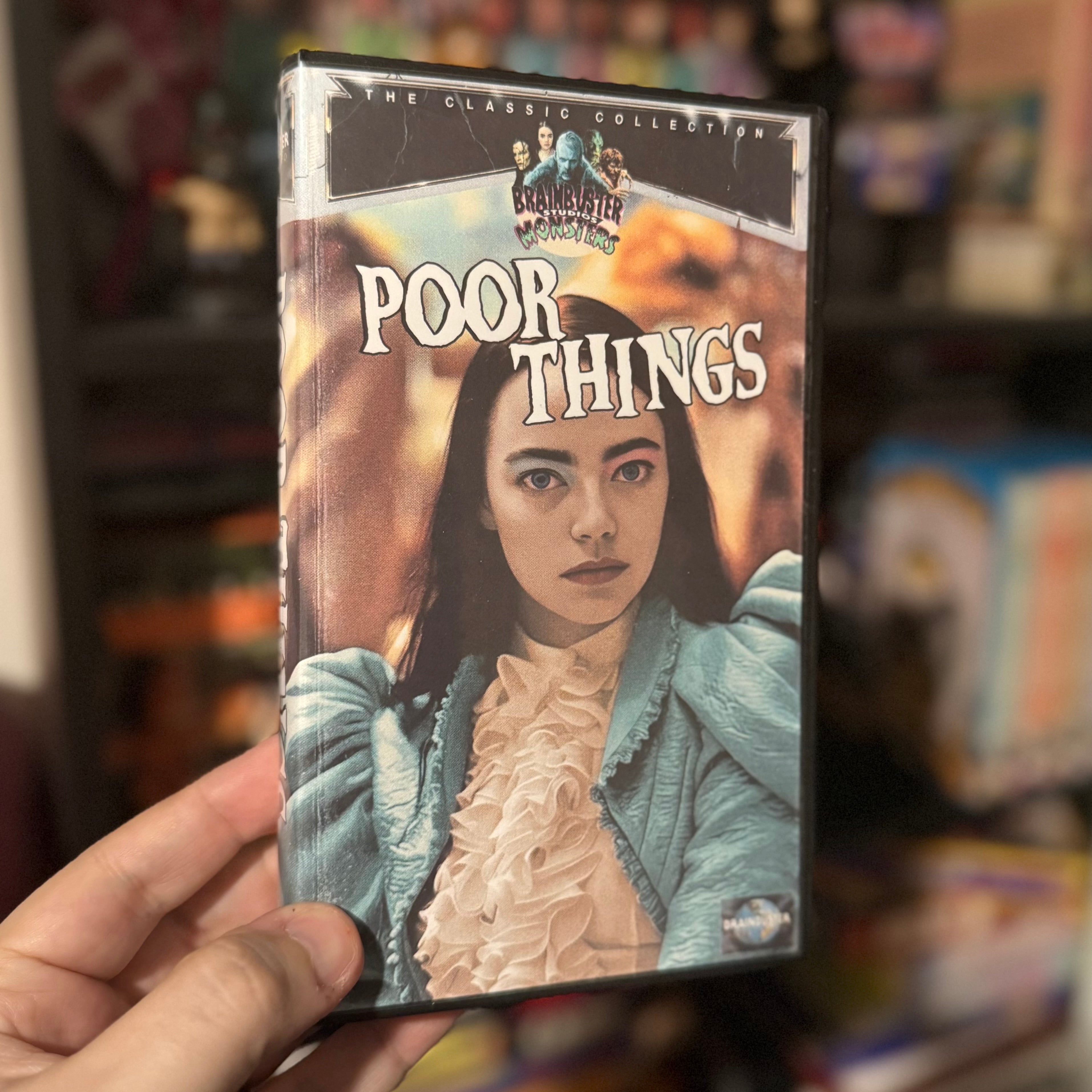 Poor Things VHS Art Piece – BrainBuster Video